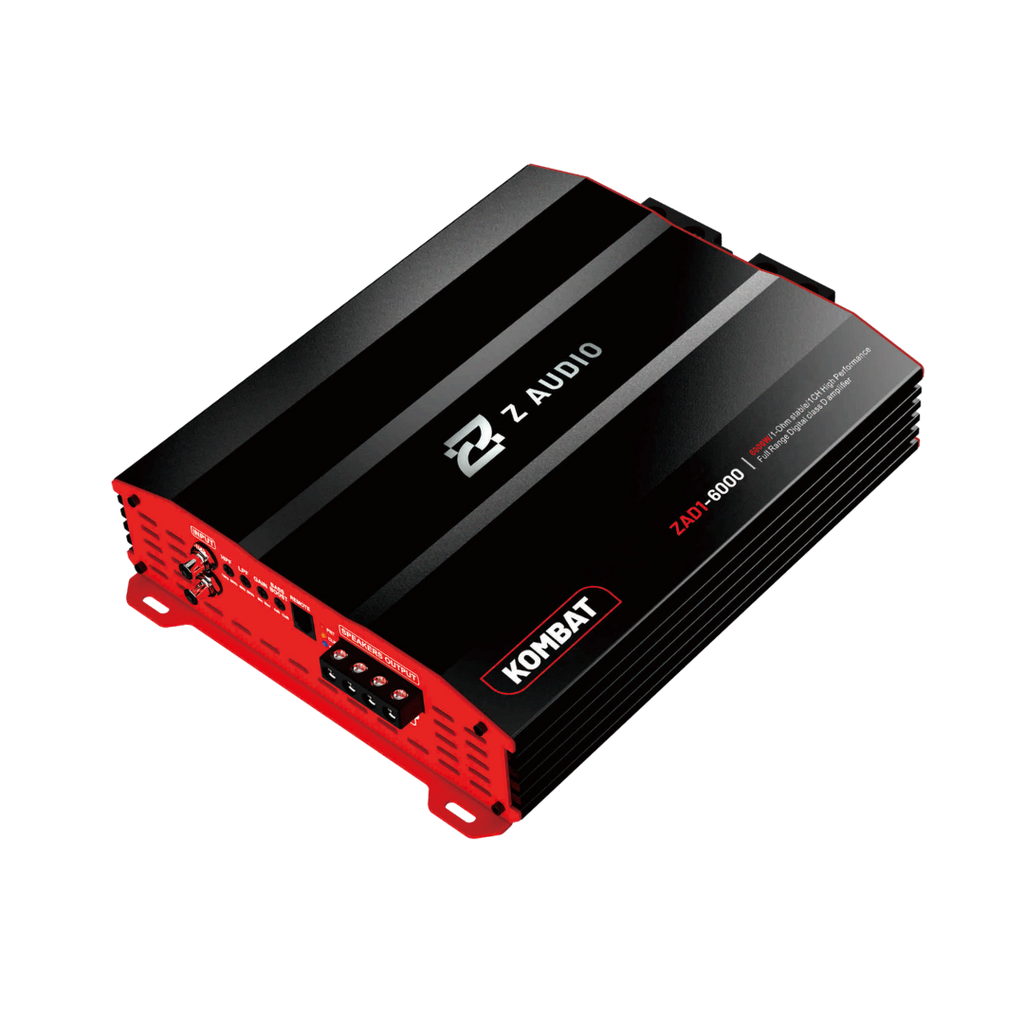 PLANTA Z AUDIO KOMBAT 6,000 W/ 1-OHM/ 1CH/ MONOBLOCK CLASS D. | Visiontech